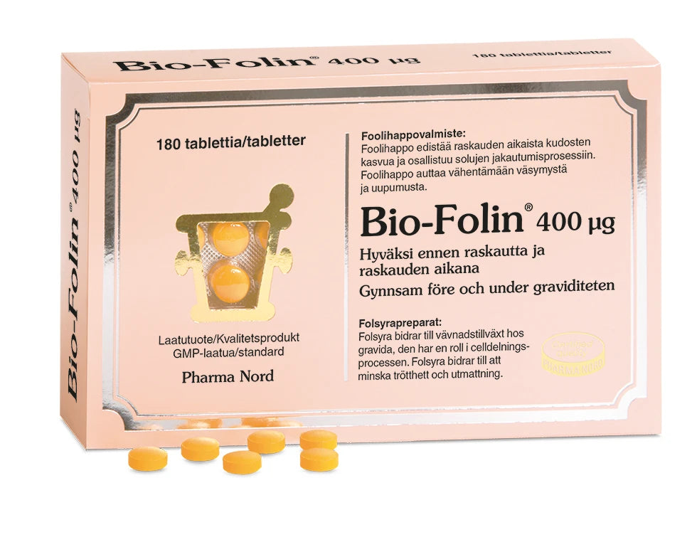 Bio-Folin 400 mikrog | Pregnant or planned pregnancy 👼