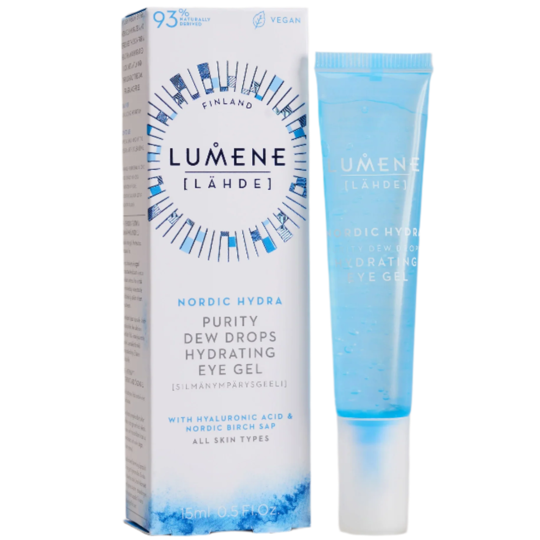 Lumene Nordic Hydra Purity Dew Drops Hydrating Eye Gel 💦