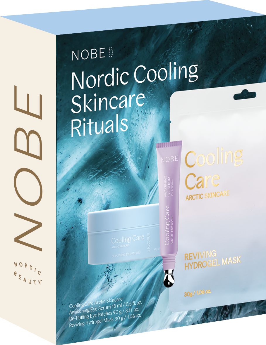 NOBE Nordic Cooling Skincare Rituals | Refresh tired skin ️