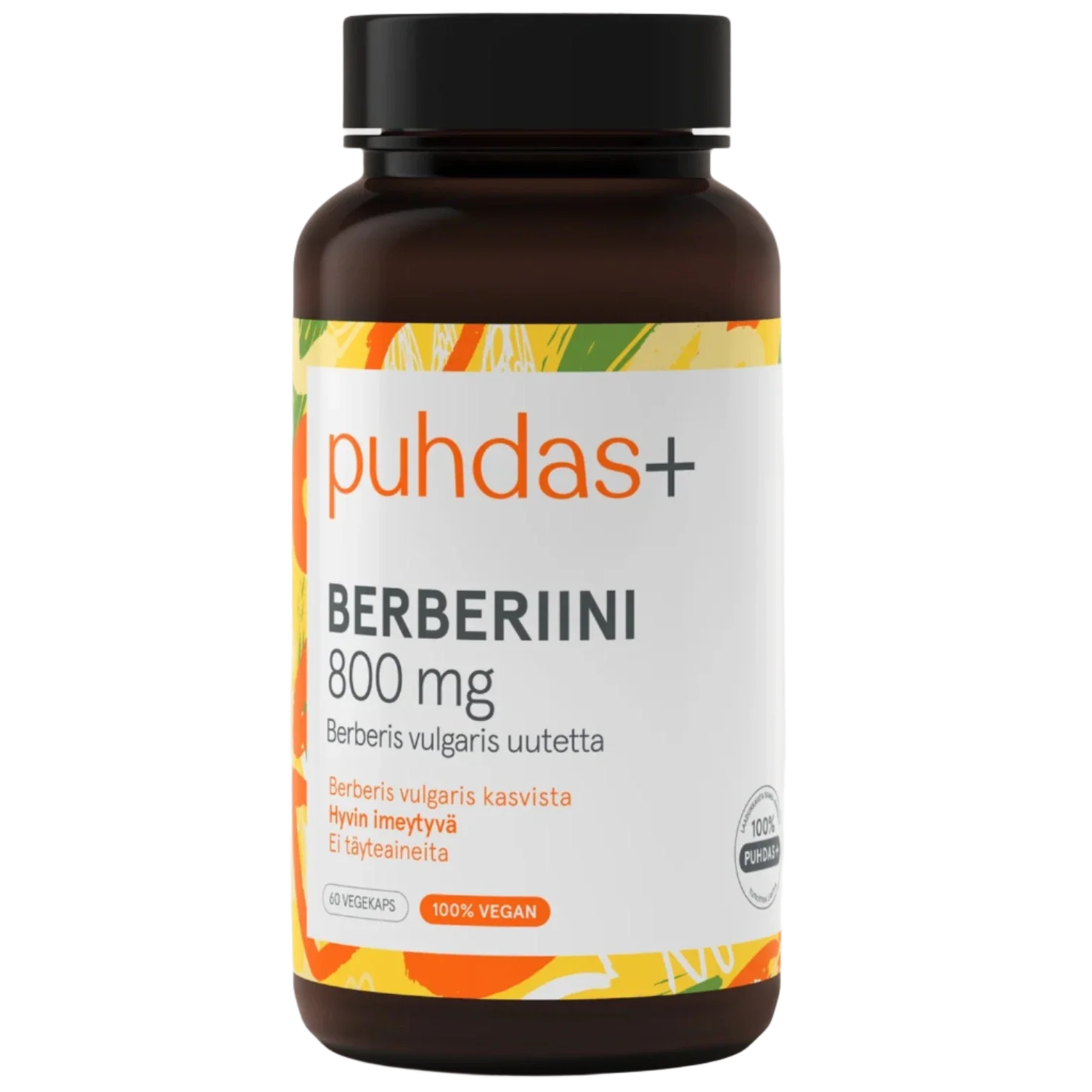 Puhdas+ Berberine 800 mg | Strong Dose