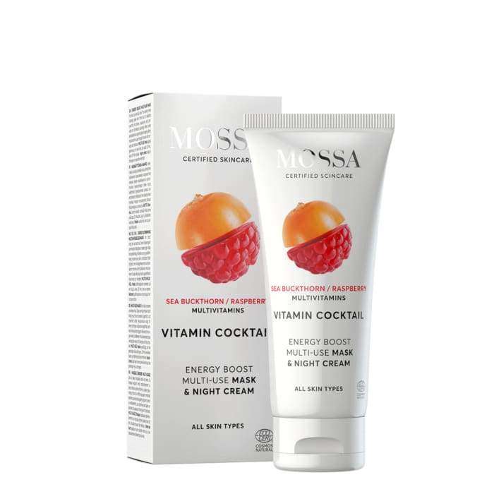 Mossa Vitamin Cocktail Energy Boost Multi-Use Mask & Night Cream