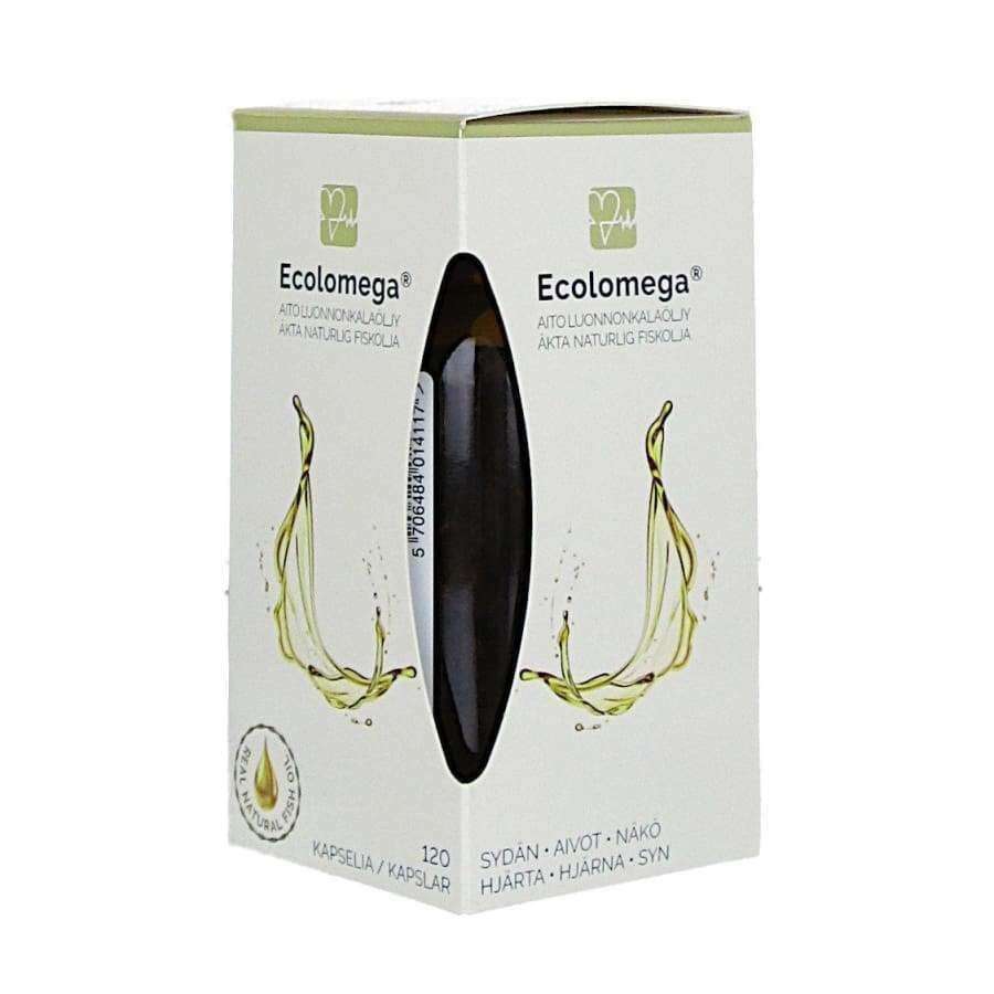 Ecolomega Virgin Fish Oil Capsules | Made in Denmark 🇩🇰